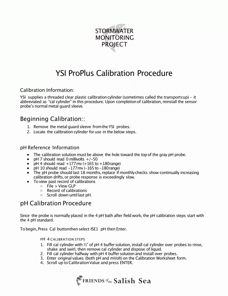 Volunteer Resources: Datasheets & Procedures